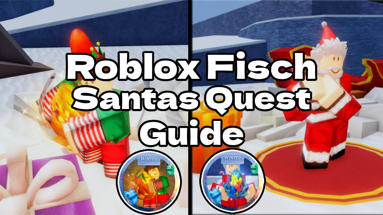 Roblox Fisch NEW Santa’s Quest Guide (winter spotlight event) - YouTube