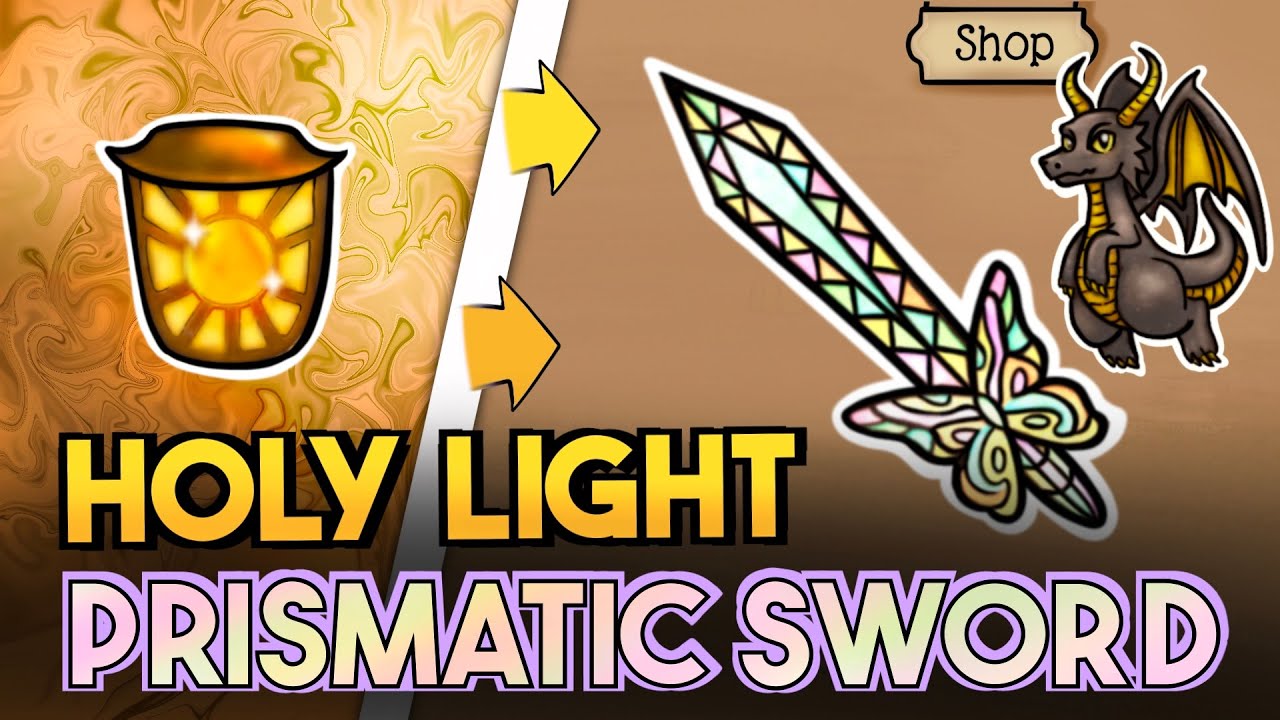 Buy the HOLY LIGHT: PRISMATIC SWORD & HOLY DRAGON | Backpack Battles ...