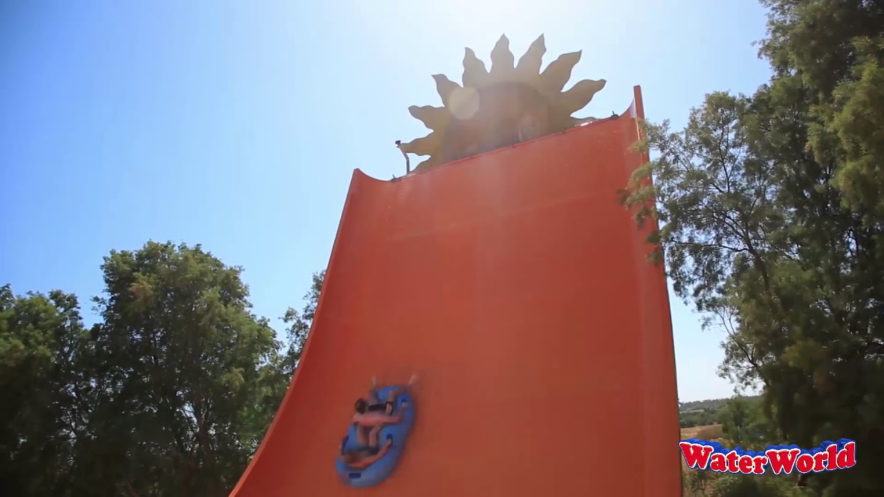 Fall of Icarus Slide / WaterWorld Themed Waterpark Ayia Napa, Cyprus ...