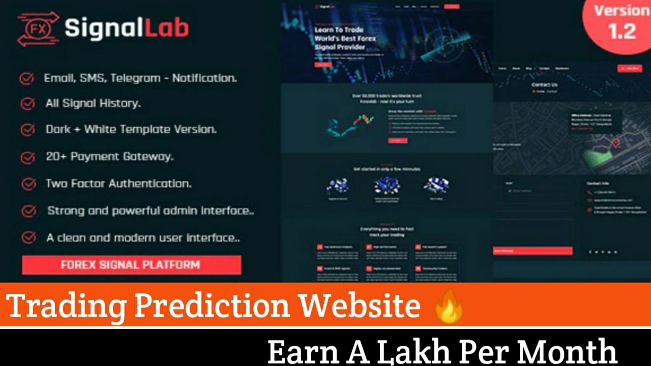 Develop Your Own Trading Prediction Website - Earn money online - Web ...