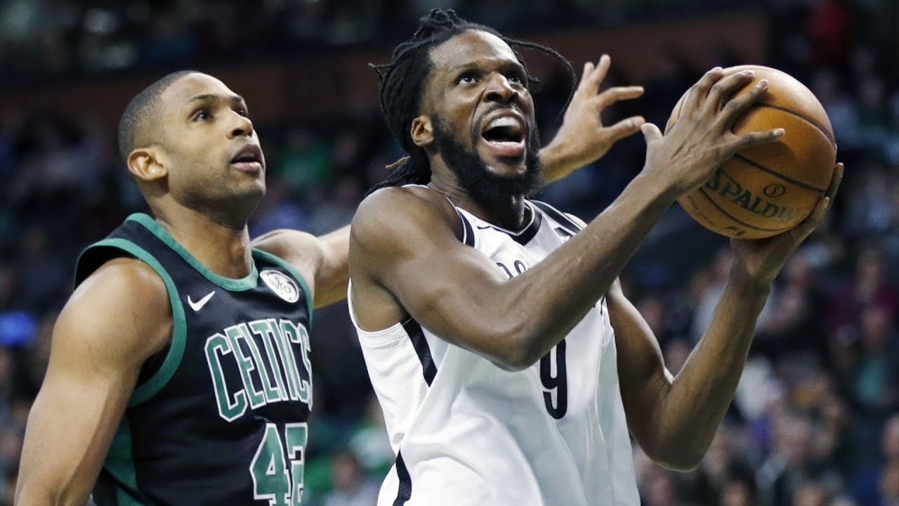 Al Horford Double Block! Kyrie Irving 28 Points! 2017-18 Season - YouTube