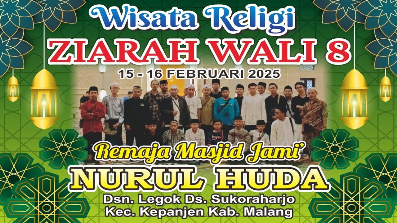 Ziarah Wali 8 Sampai Sayung Solo ( 15 - 16 Februari 2025 ) - YouTube