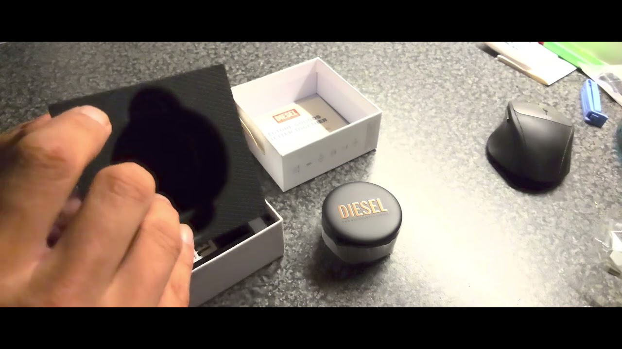 DIESEL wireless ear buds unboxing - YouTube