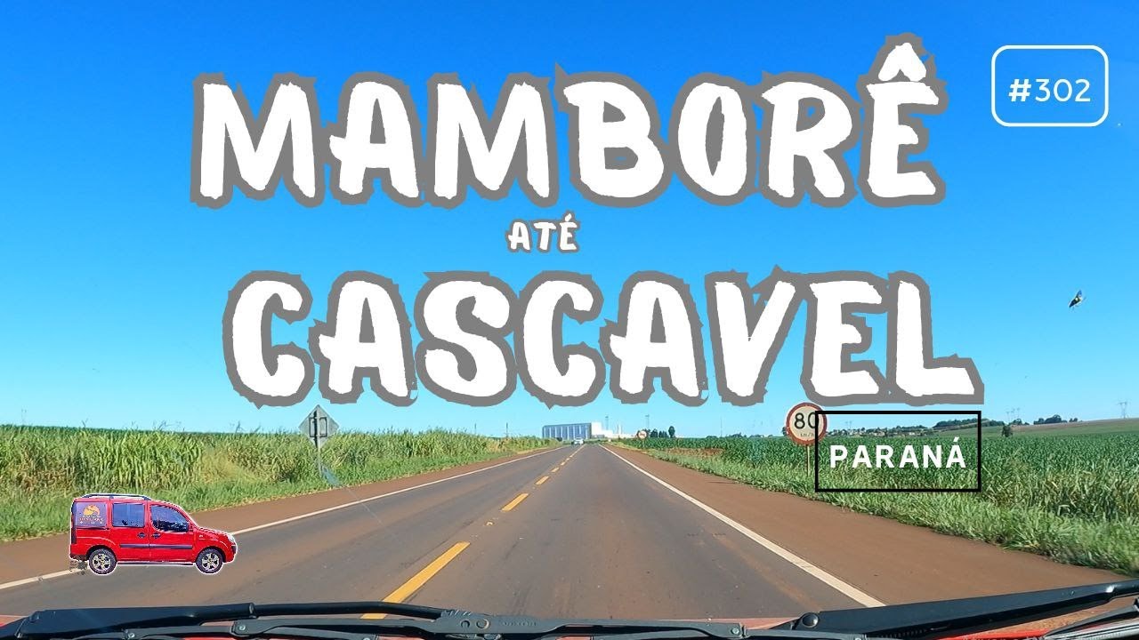 De MAMBORÊ até CASCAVEL no Paraná. Caminho longo de volta para casa ...