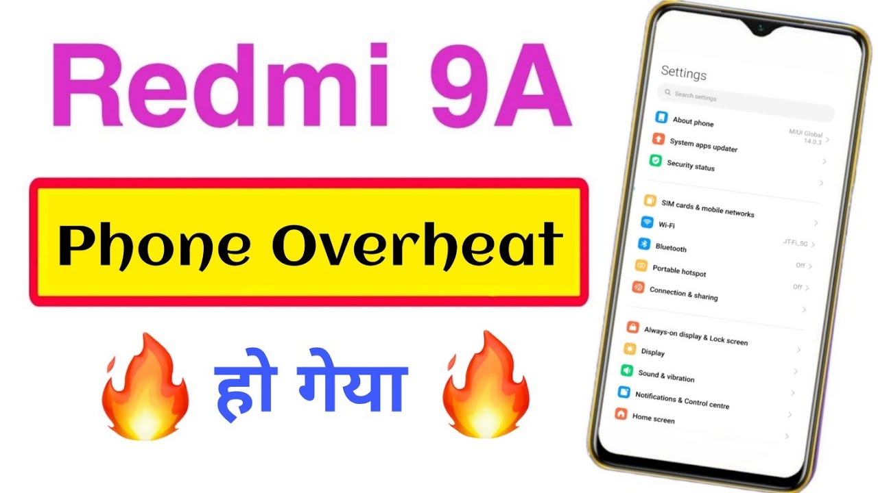 Fix Redmi 9A Heating Problem | How to Solve Overheating Issue in Redmi ...