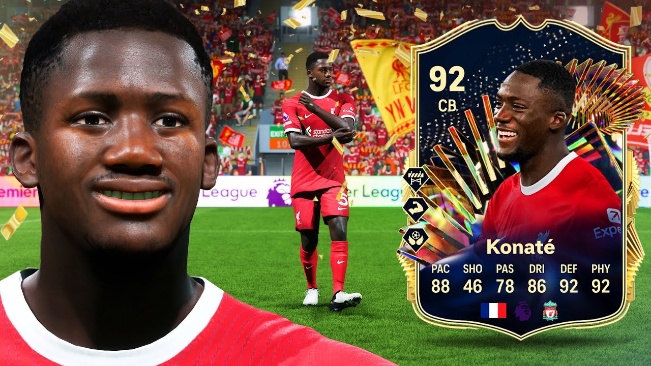 92 TOTS SBC Konate.. Have EA just dropped a TOP 5 CB?! 💪 FC 24 Player ...