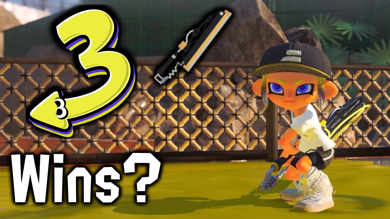 Can I Get 3 Wins with the Splatana Wiper S+? Splatoon 3 - YouTube