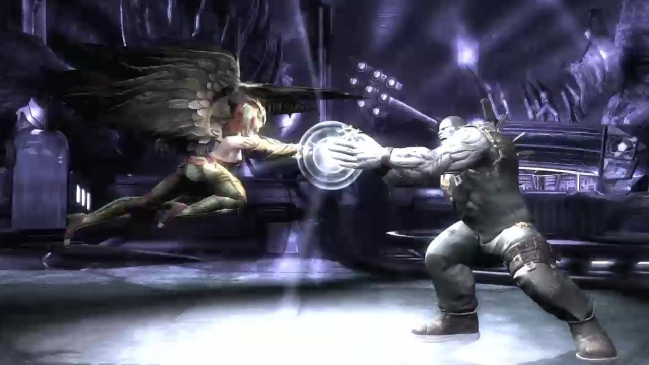 Injustice Gods Among Us - Hawkgirl Vs Solomon Grundy (Very Hard) - YouTube