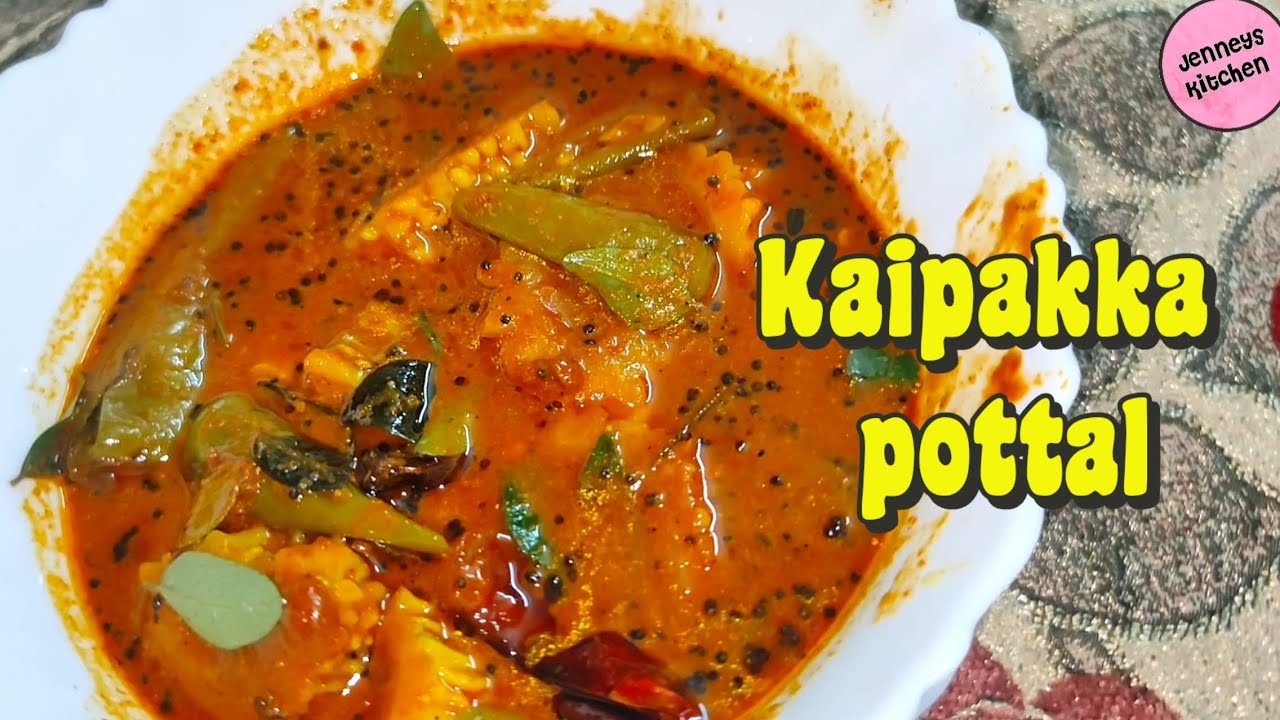Kaipakka pottal 😋| How to make curry with bitter gourd | tasty Kerala ...