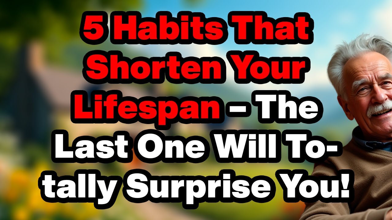 5 Habits That Subtly Shorten Your Life After 60 and How to Break Them ...