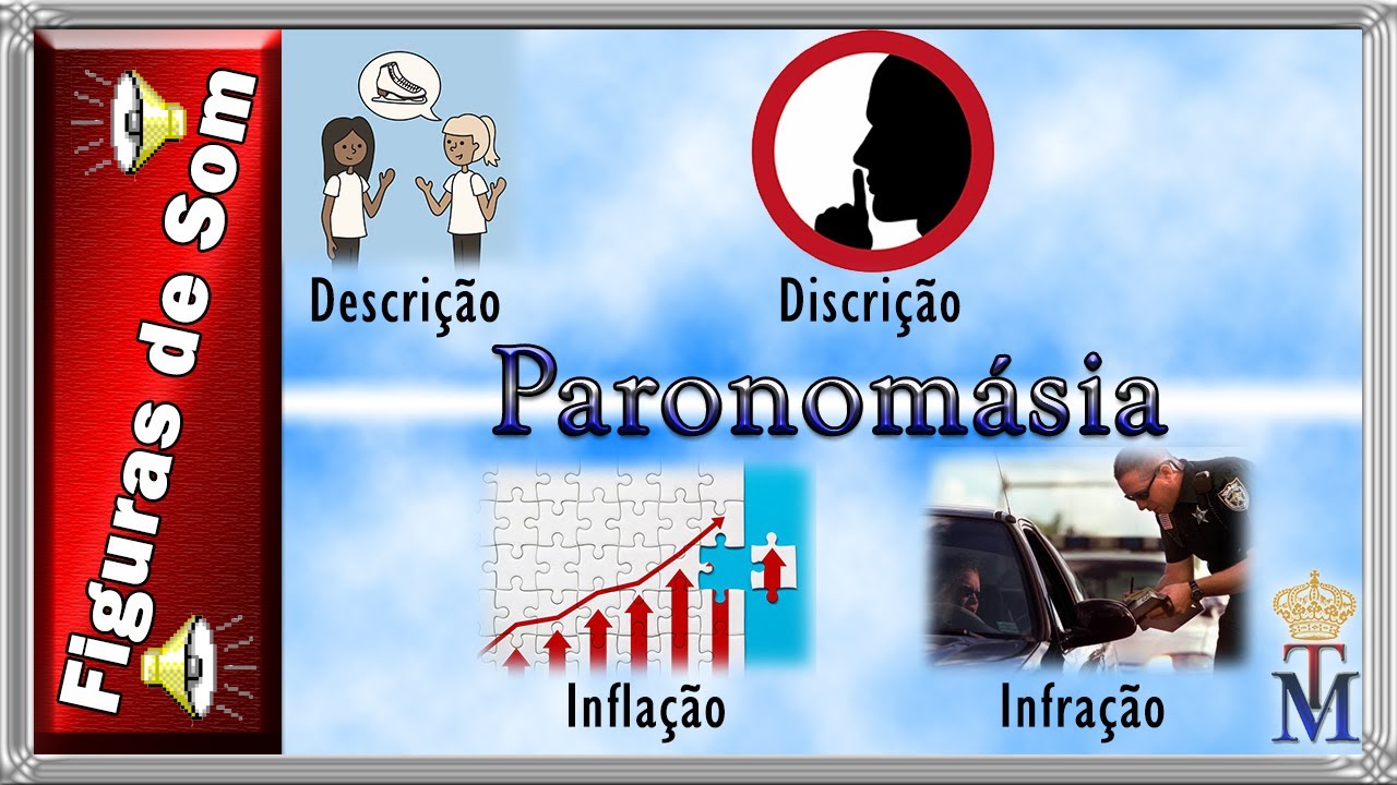 🔊 FIGURAS de LINGUAGEM de SOM Simplificando a PARONOMÁSIA - YouTube