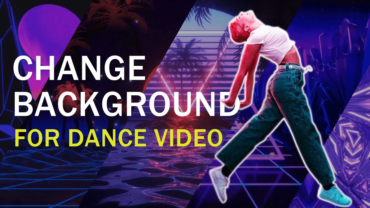 Change Background For Dance Video | Filmora Creator Academy - YouTube