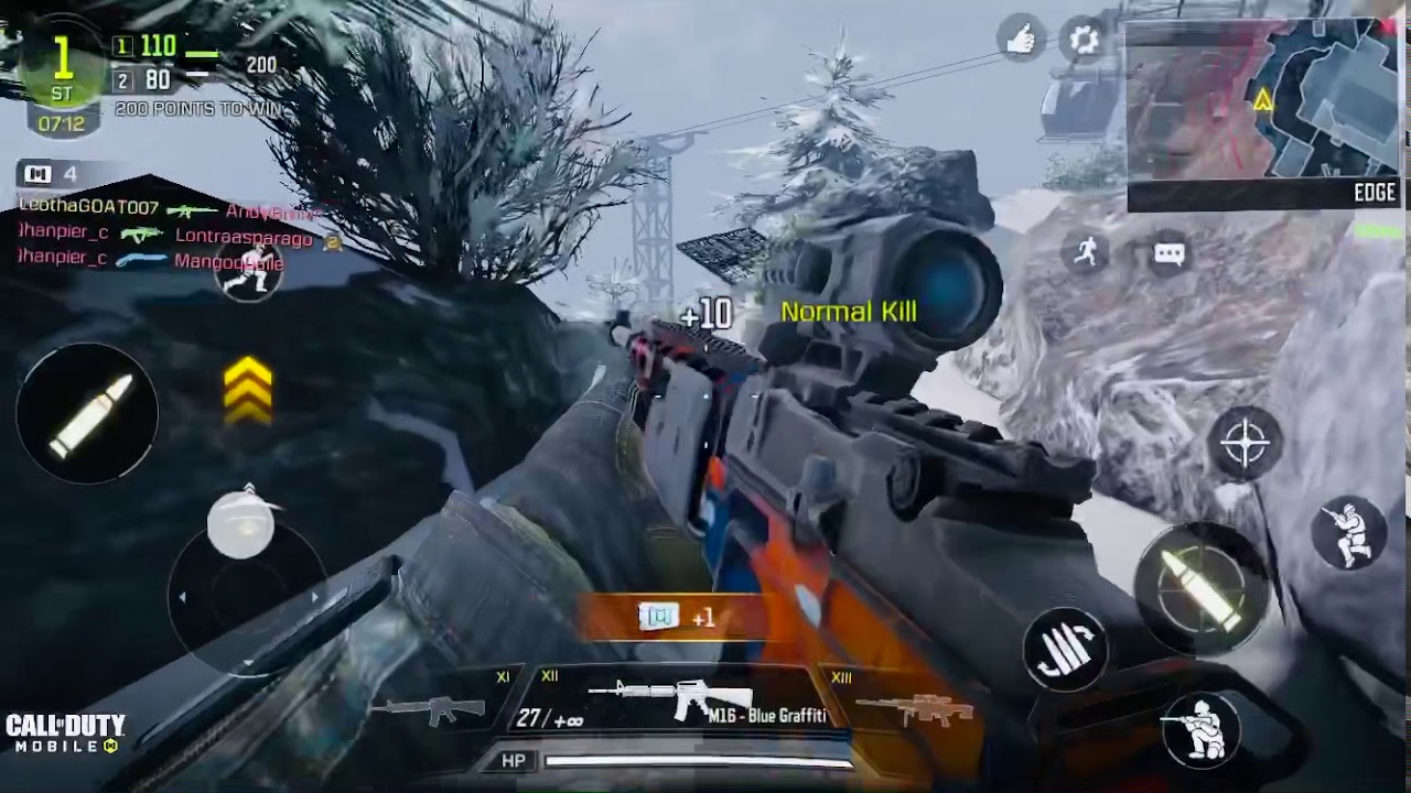 First Time Call Of Duty MOBILE: gun game gameplay - YouTube