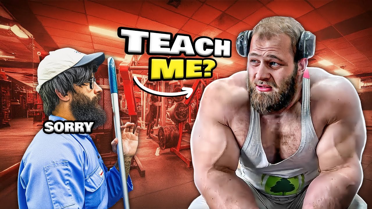 What REALLY Happens When a BODYBUILDER Takes on a CLEANER in a GYM ...