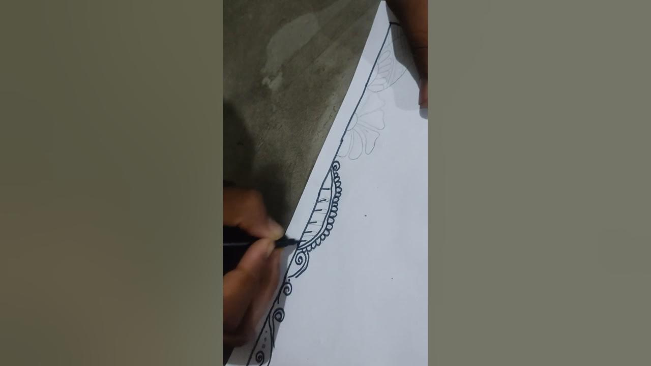 project first page design beautiful - YouTube