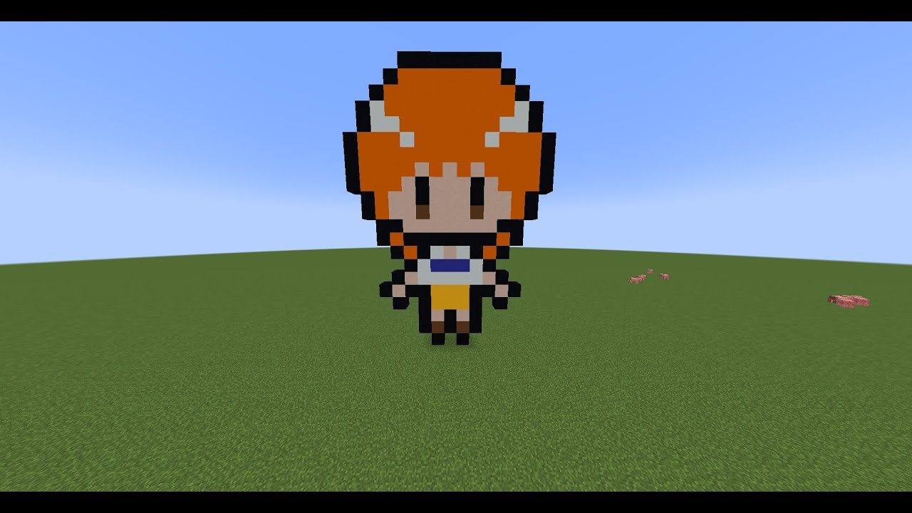 how to build Nami from One Piece in Minecraft - YouTube