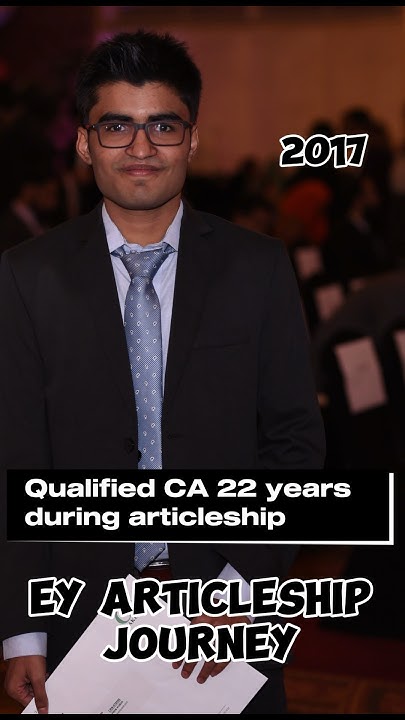 CA Articleship Journey EY Firm x Calm Down #charteredaccountant #caarticleship - YouTube