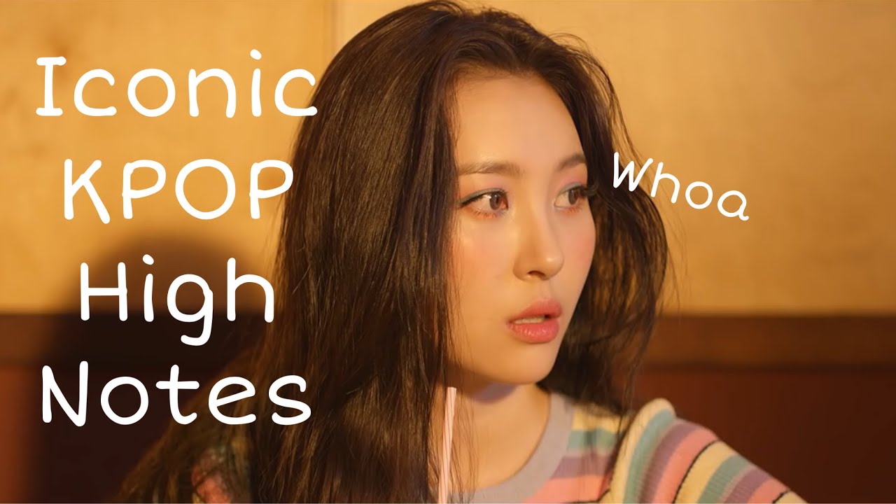 iconic kpop high notes - YouTube