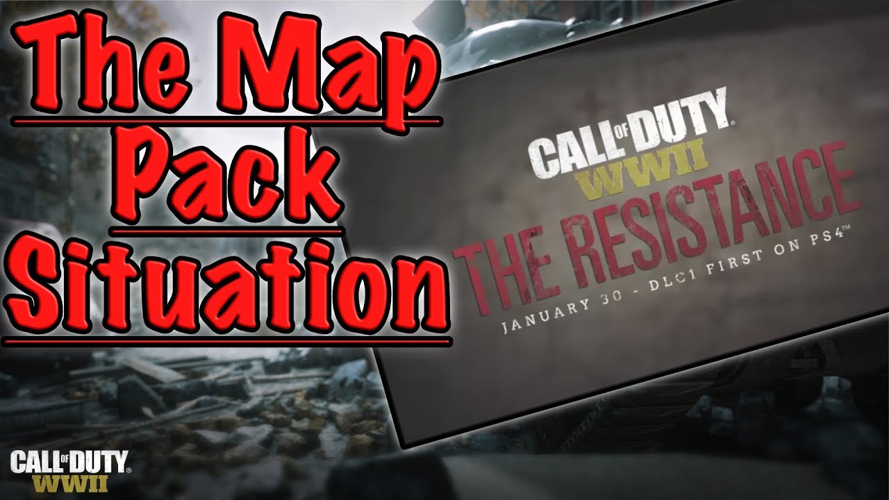The Map Pack Situation - (Call Of Duty: World War 2 Gameplay Commentary ...