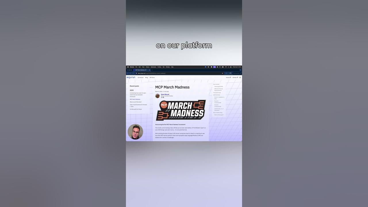 MCP March Madness with Tasks on mcp.run - YouTube