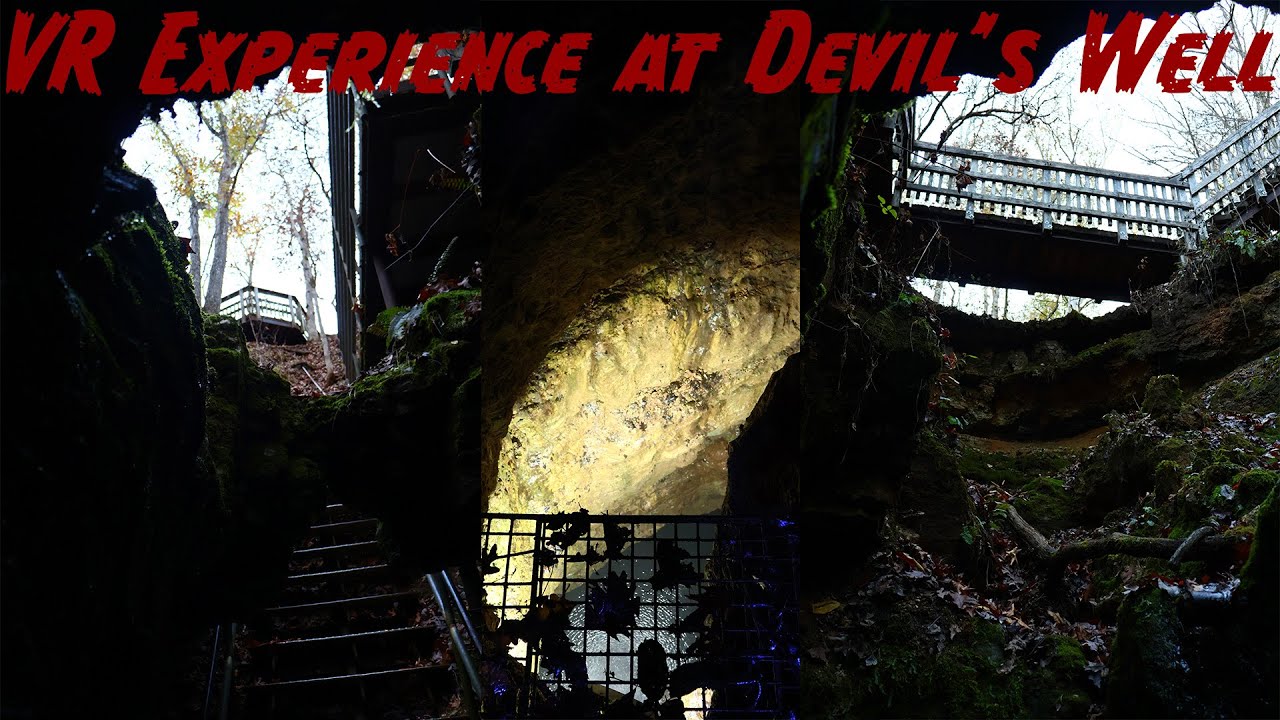 Descending into the Depths: VR Experience at Devil's Well - YouTube