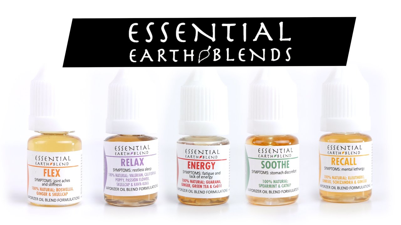 Aromatherapy Essential Earth Blends & Oils - DaVinciVaporizer.com - YouTube