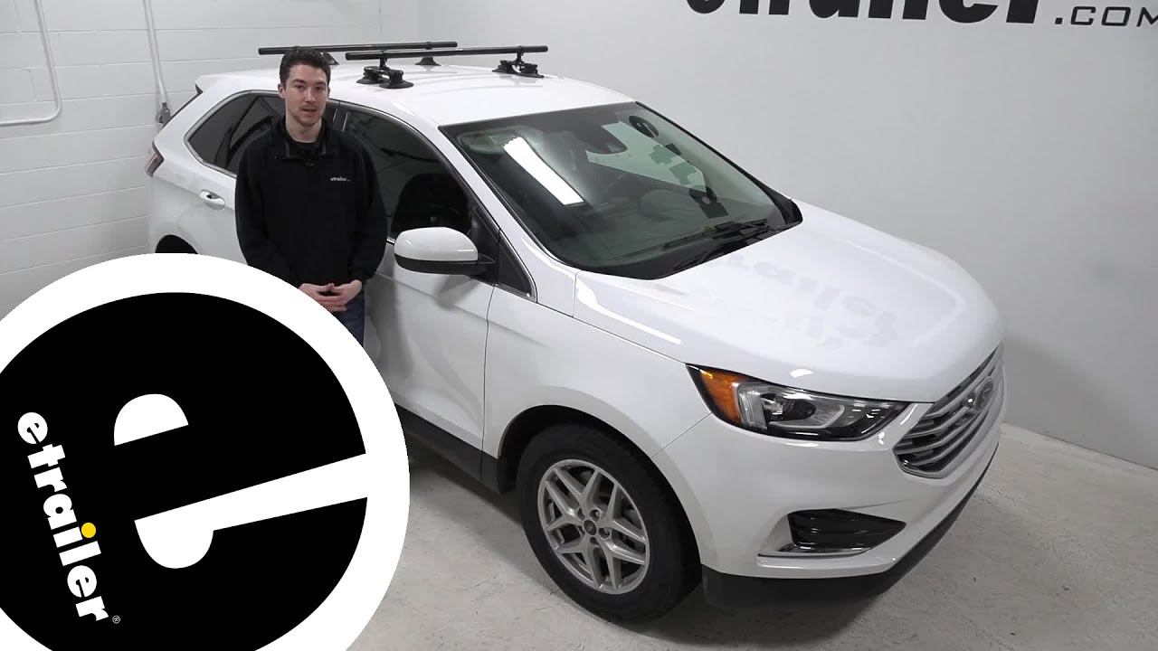 etrailer | DIY Install: SeaSucker Monkey Bars Roof Rack on your 2022 Ford Edge - YouTube