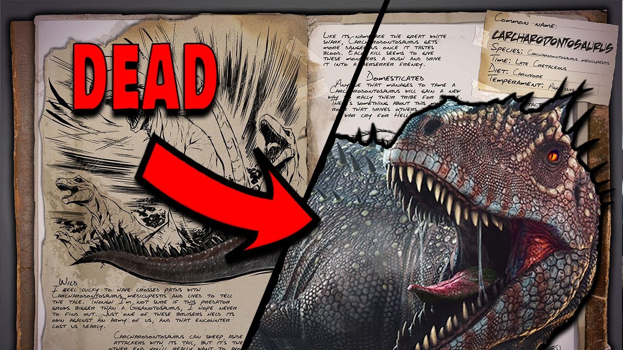ARK SOTF PATCH 472.2 - DOWNFALL OF THE CARCHAR META - YouTube