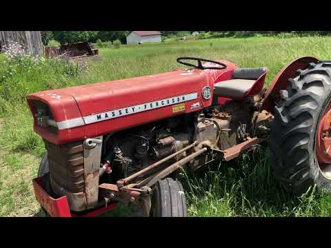 Massey Ferguson 135 Model Utility Tractor - 2.5L 3 cyl Perkins Diesel or Gas Engine - Mfg. - 1964-75