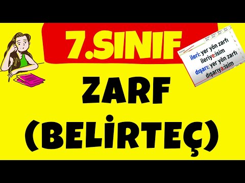 7.Sınıf Türkçe | Zarflar Soru Çözümü | MEB Kazanım Testi | Zarflar Konu Anlatımı PDF, Zarflar Test