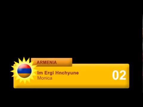 JESC Title Designs 2003-2011