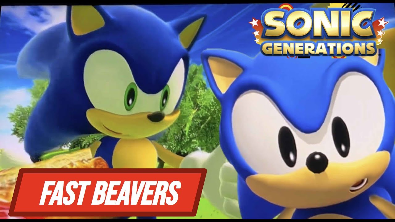 Playing My First Ever Sonic Game | Sonic Generations (Xbox 360) - YouTube