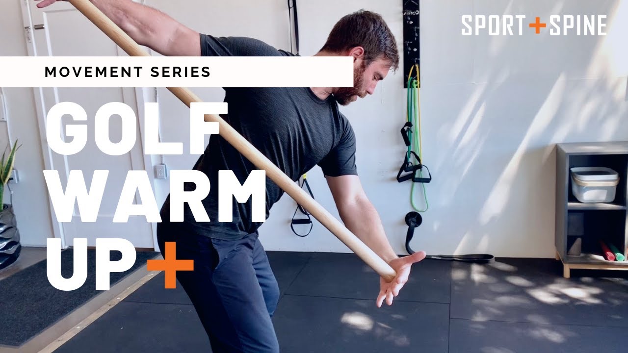Golf Warm Up + Movement Series 3 steps - YouTube