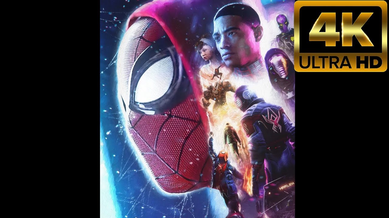 SPIDER-MAN MILES MORALES All Cutscenes Full Movie 4K ULTRA HD (Marvel's ...