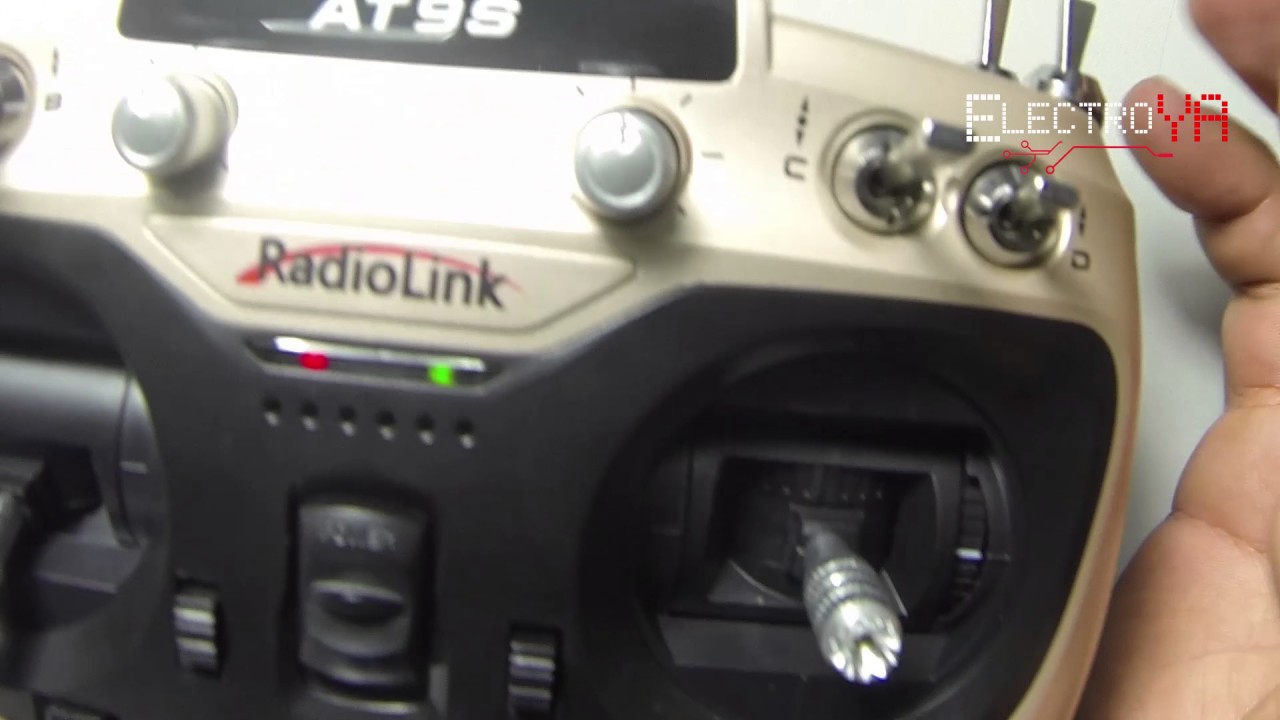 Unboxing y configuración RadioLink AT9S - YouTube