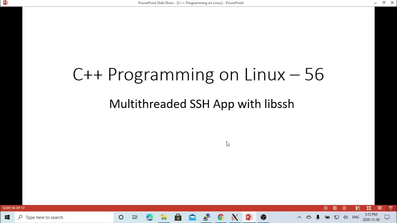 C Programming On Linux Multithread Ssh Application Youtube