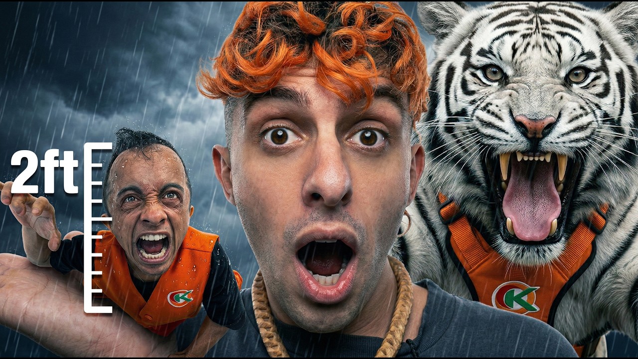 This 2ft Man Turns into a Tiger! (Real life Possession) - YouTube
