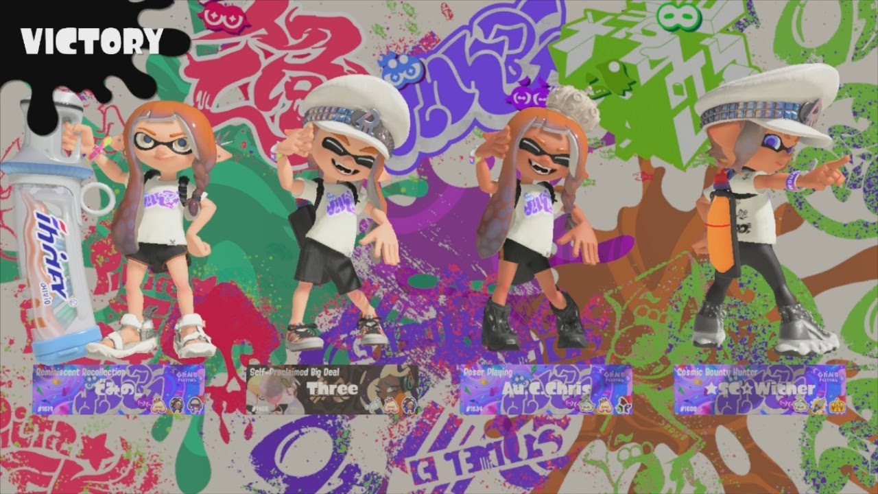 Splatoon 3 - Past VS. Present VS. Future (Sep. 14th) - Random Matches ...