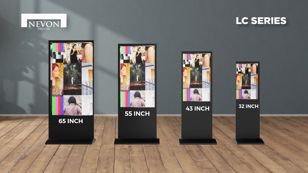 NEVON Digital Totem Digital Standee for Retail Lobby Events Colleges ...