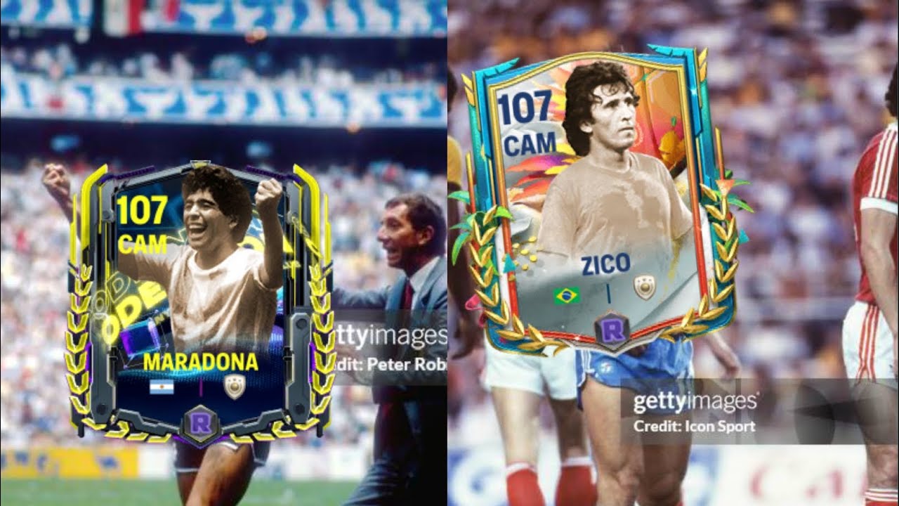 Original images of ICON FC Mobile cards part 24 - YouTube