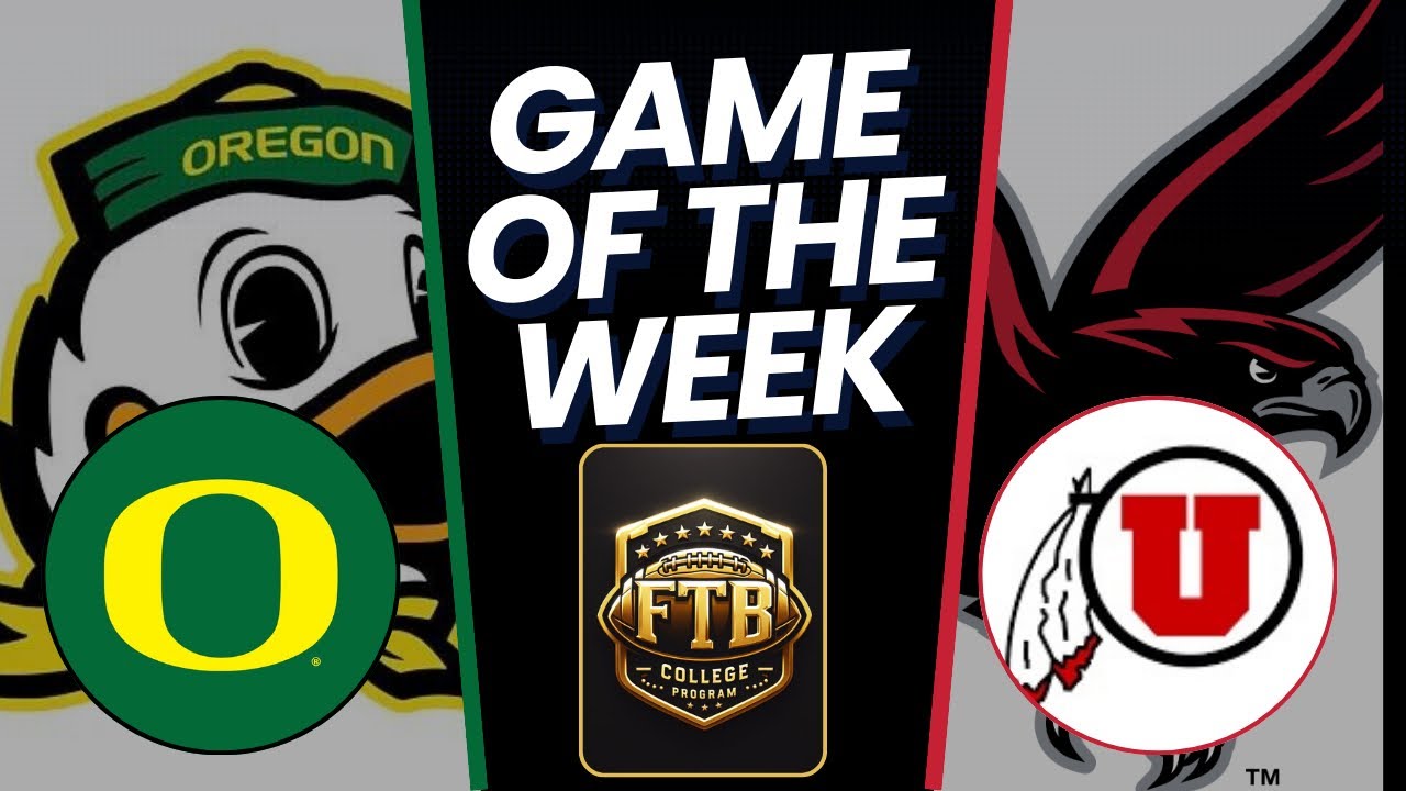 Game of the Week: #10 Oregon vs #1 Utah - Week 6 - YouTube