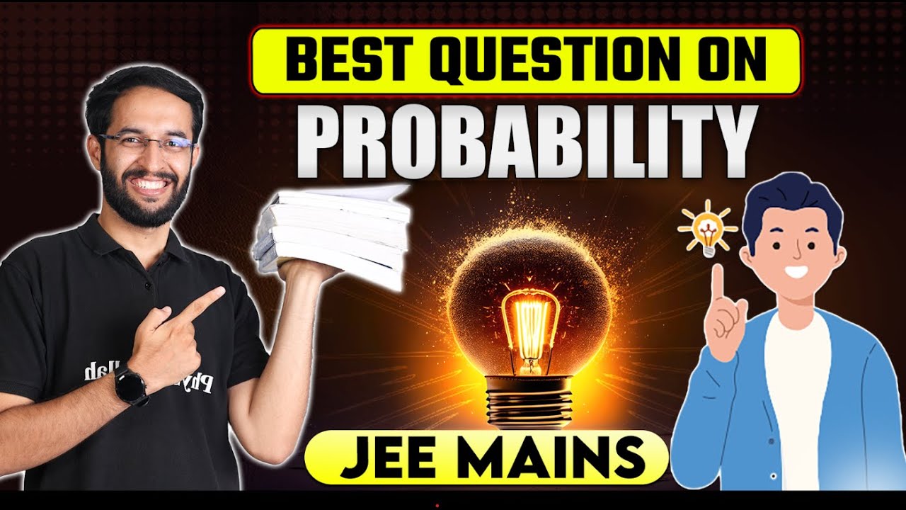 Best Question of JEE Mains 2022 on Probability 💡🌟 #IIT #Maths #JEE ...