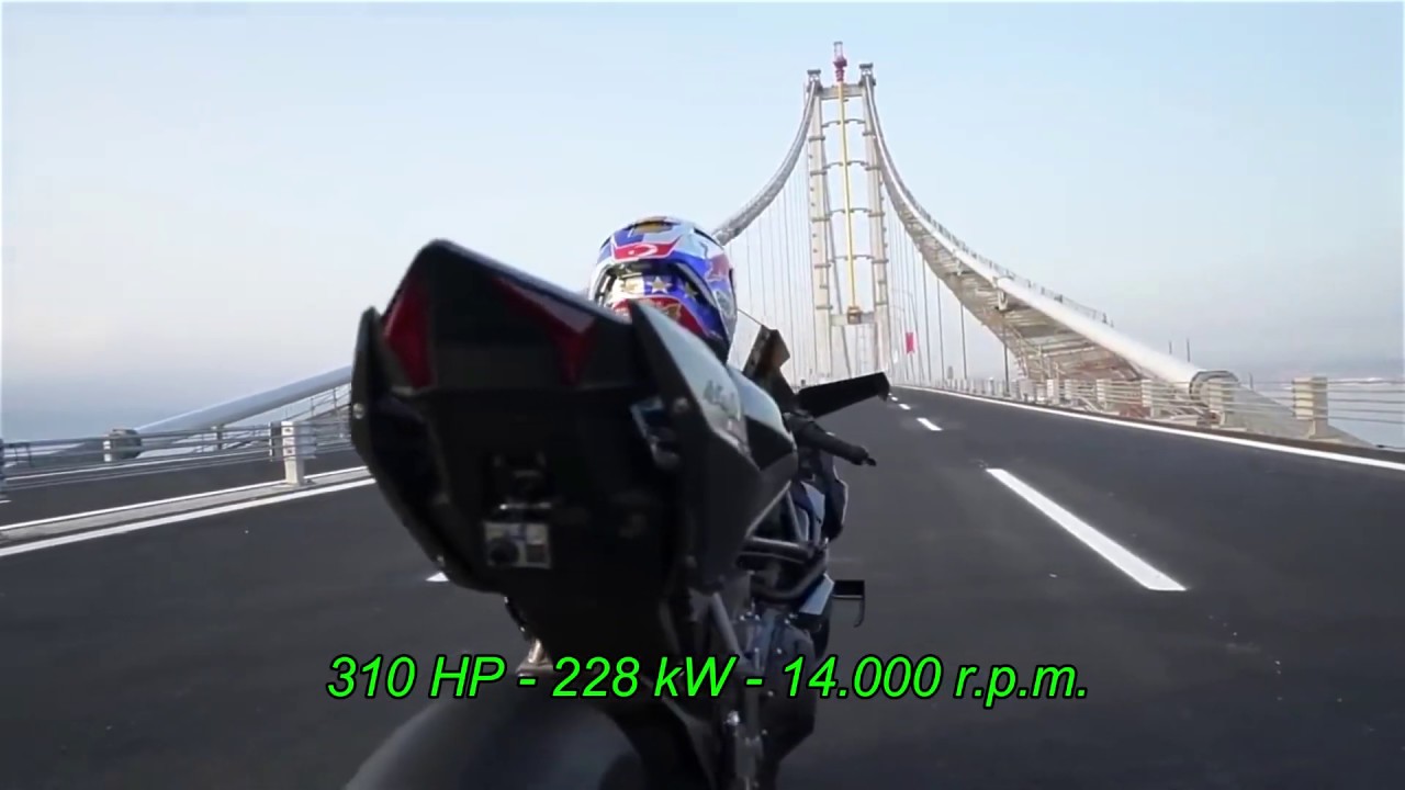 KAWASAKI H2R 26 sec to 400Kmh (249Mph) World record - YouTube