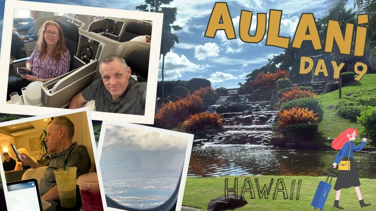 Goodbye Hawaii: Luxury Flight Home to Australia / 13th - 14th September ...