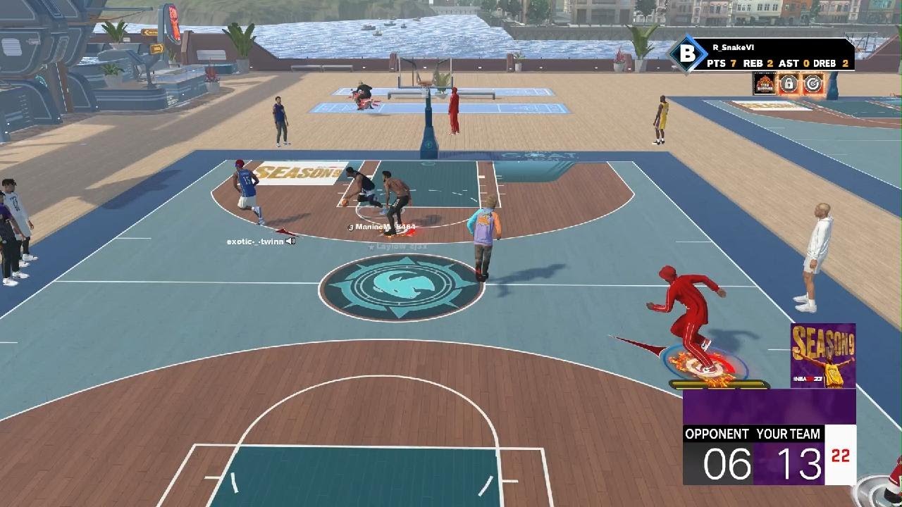 5 Game Win Streak in 2K Park - YouTube