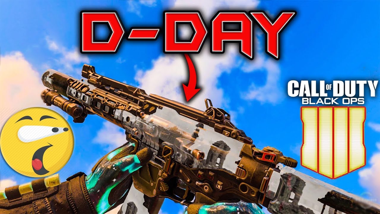 *NEW* BO4 D Day Reactive Camo Update! HOW TO UNLOCK & USE THE D-DAY ...