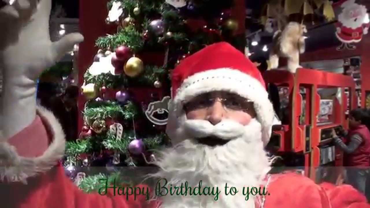 "Santa Claus of India Wishing" - Happy Birthday - YouTube