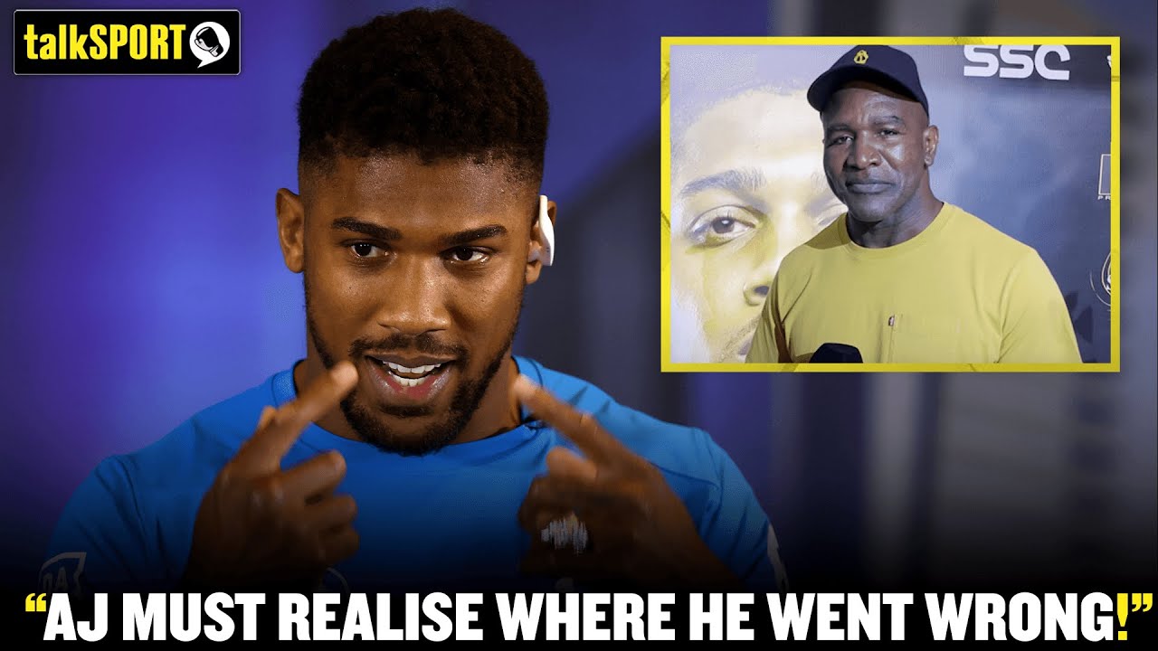Evander Holyfield says Anthony Joshua must realise where he went wrong ...