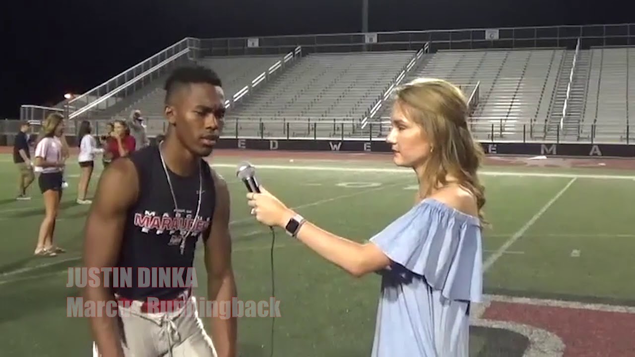 Marcus Runningback Justin Dinka 5 17 2018 - YouTube