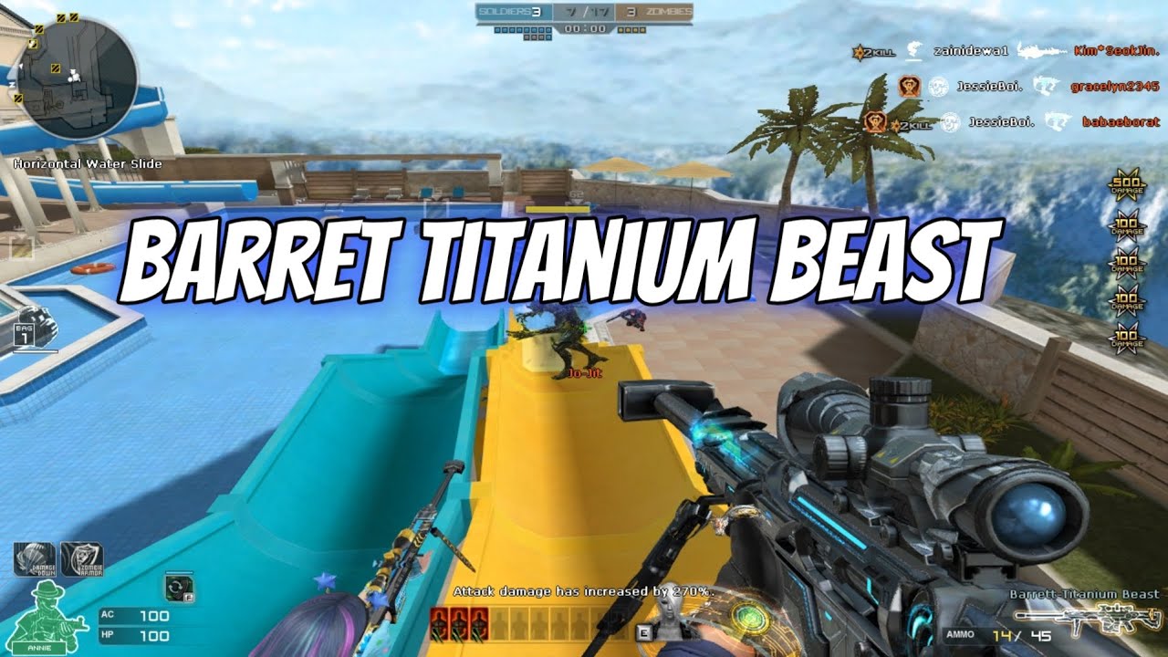 CrossFire PH: Barret Titanium Beast | Hero Mode X Gameplay Resort - YouTube
